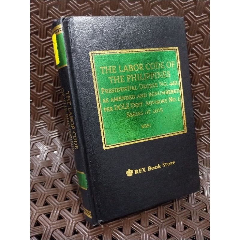 The Labor codes of the philippines 2016 edition(codal) | Shopee Philippines