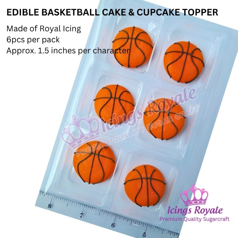 Basketball Edible Cake and Cupcake Topper Candies | Shopee Philippines