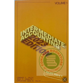 Intermediate Accounting Vol 1 2023 by Valix & Peralta | Shopee Philippines