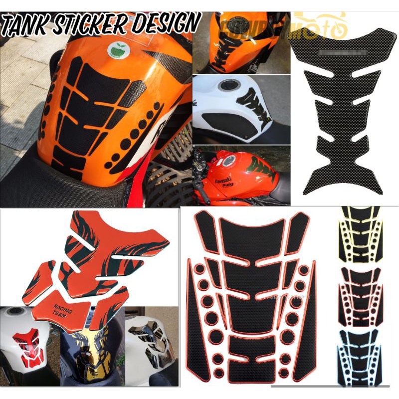 Tank Sticker For Motorcycle with tank compatible for honda tmx Alph ...