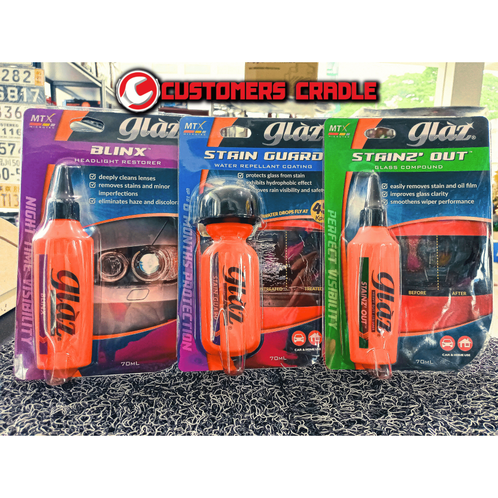 Microtex Glaz Clear to Perfection (Stain Guard, Blinx, Stain'z Out) 70 ...