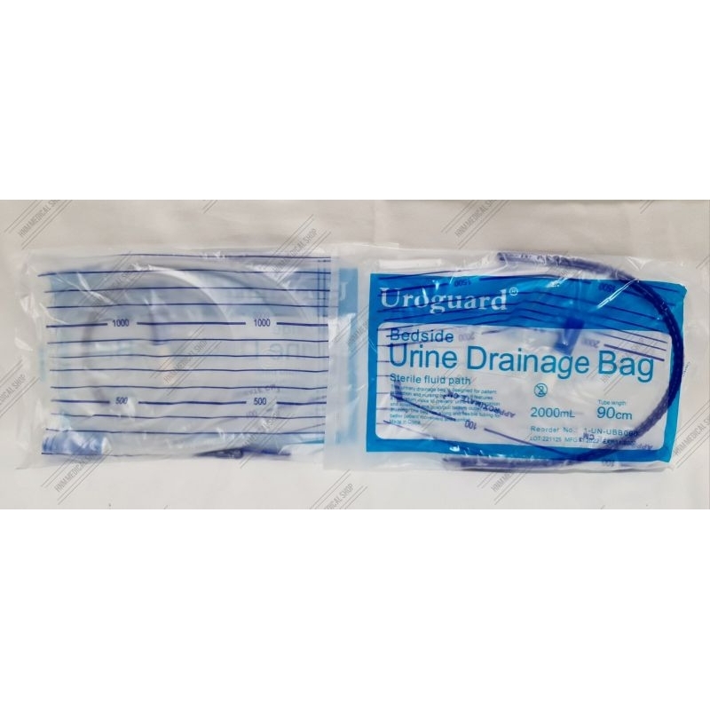 Urine Drainage Bag Adult 2000ml 90cm(tube length) Sterile fluid path ...