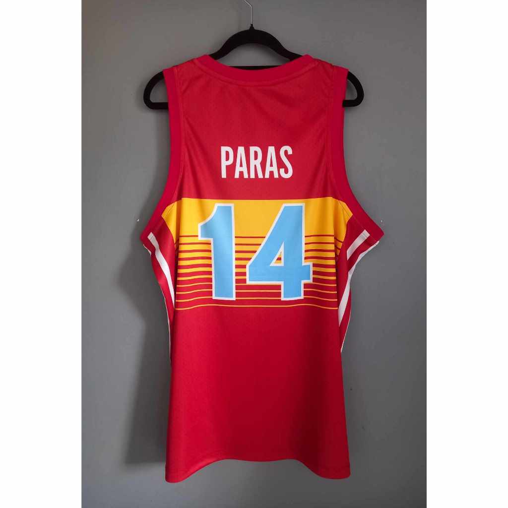 PBA RETRO JERSEY FORMULA SHELL PARAS #14 MAGSANOC #5 | Shopee Philippines