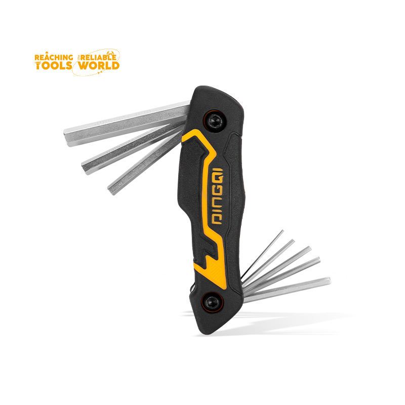 DINGQI Foldable Allen Hex/Torx Wrench 8in1 Portable Hand Tool Allen ...