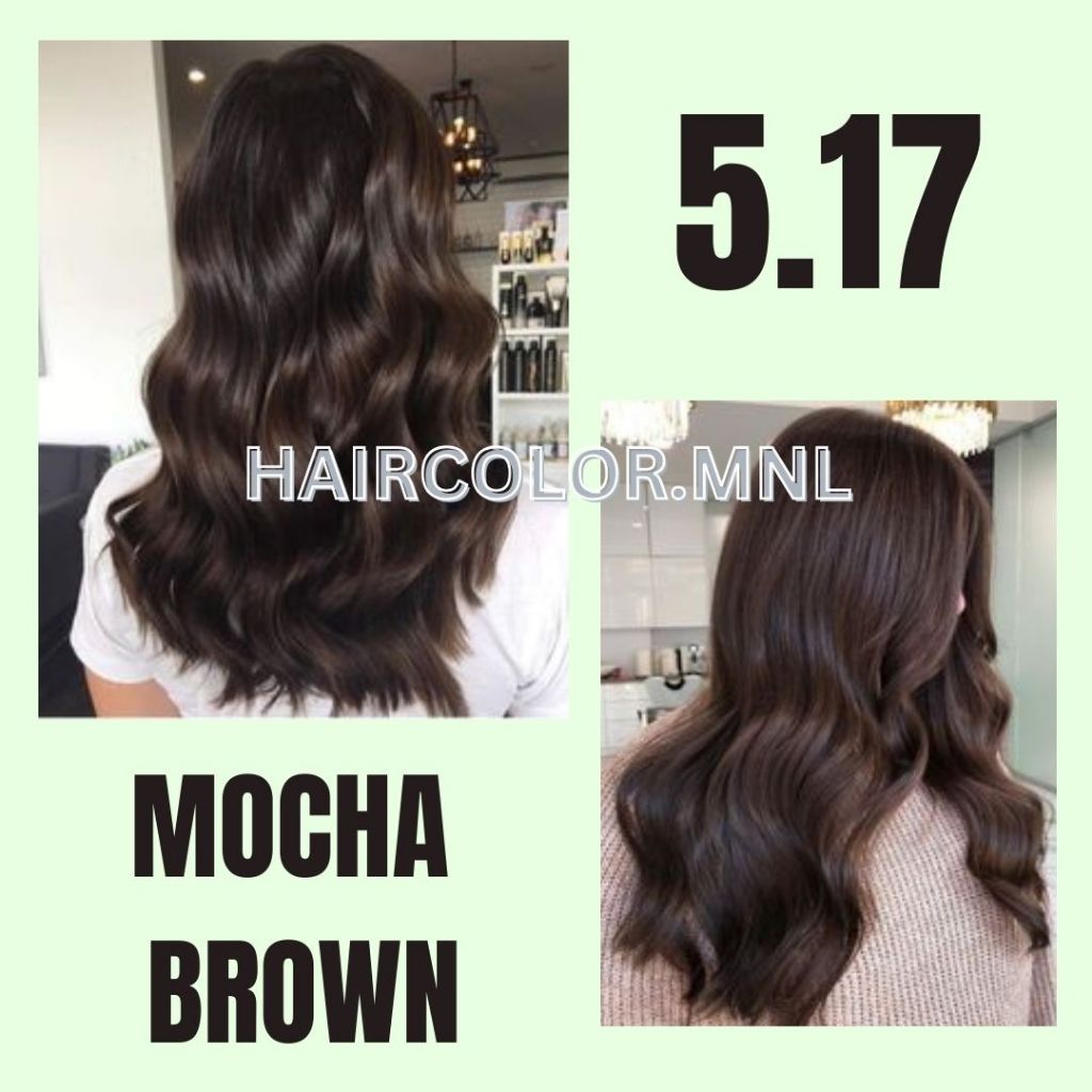 BREMOD 5.17 MOCHA BROWN HAIR COLOR SET WITH OXIDIZER (100ML) | Shopee ...