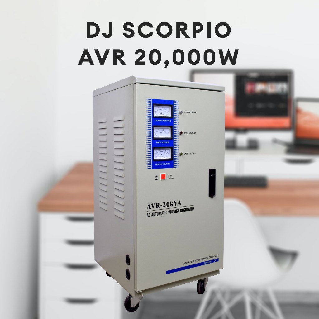 AUTOMATIC VOLTAGE REGULATOR (DJ SCORPIO) - AVR-20KVA AC Automatic ...