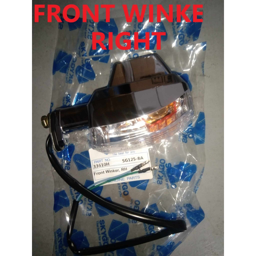 skygo front winker/flasher (right) fit for honda tmx155/tmx 125/euro ...