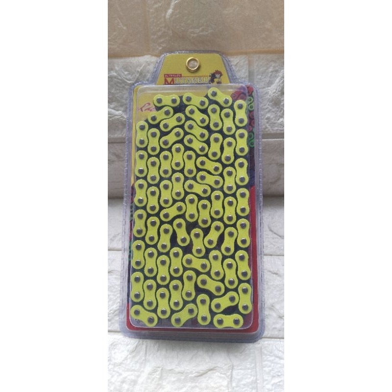 MUTARRU RACING CHAIN 428H-130L PINK/GREEN/BLACK/RED/YELLOW/RED | Shopee ...