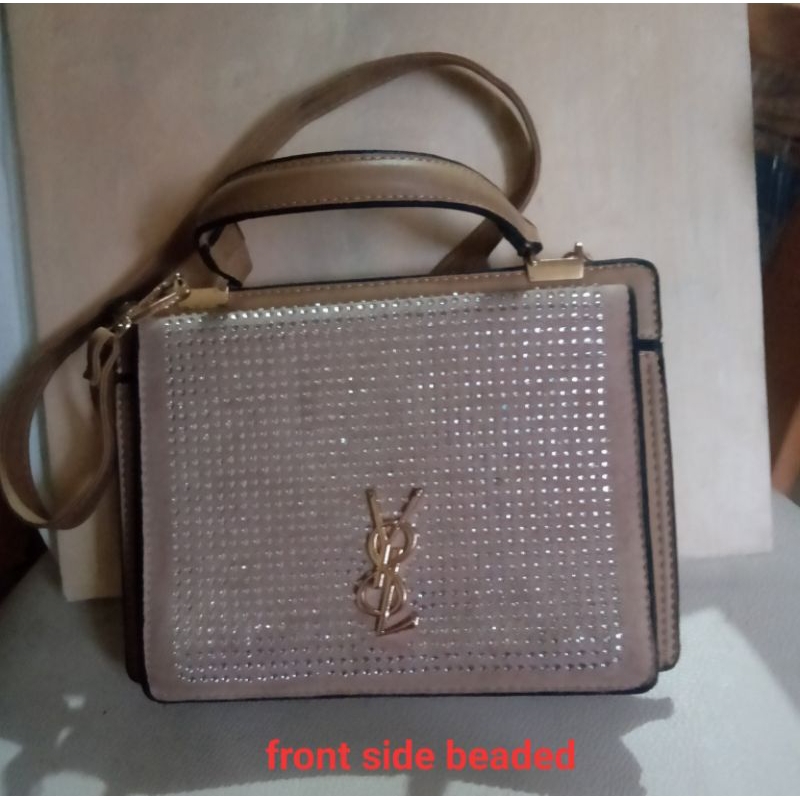 beaded leather bag Japan surplus | Shopee Philippines