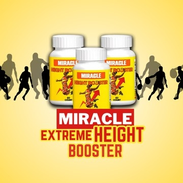 Miracle Height Booster | Natural Supplement that Supports Height ...