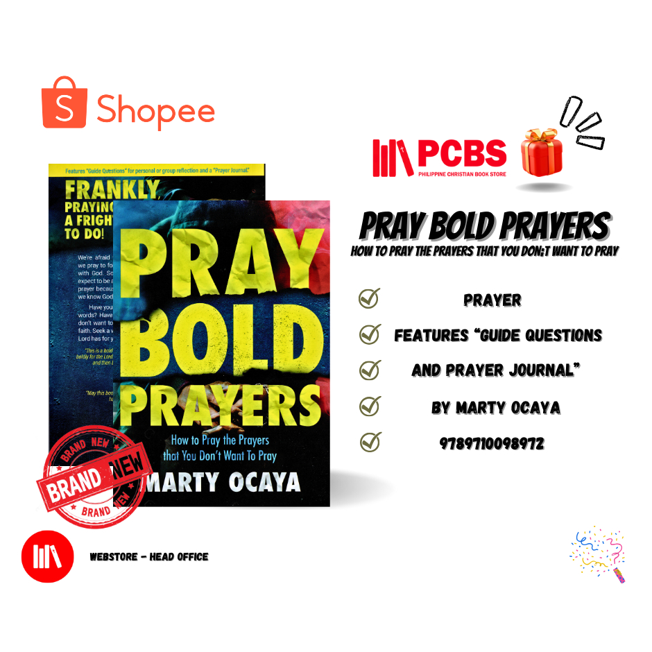 PCBS Pray Bold Prayers (HOW TO PRAY THE PRAYERS THAT YOU DON'T WANT TO ...