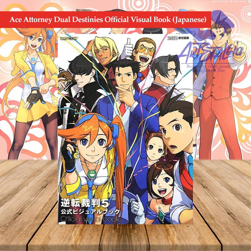 Ace Attorney Dual Destinies Official Visual Book (Japanese) | Shopee Philippines