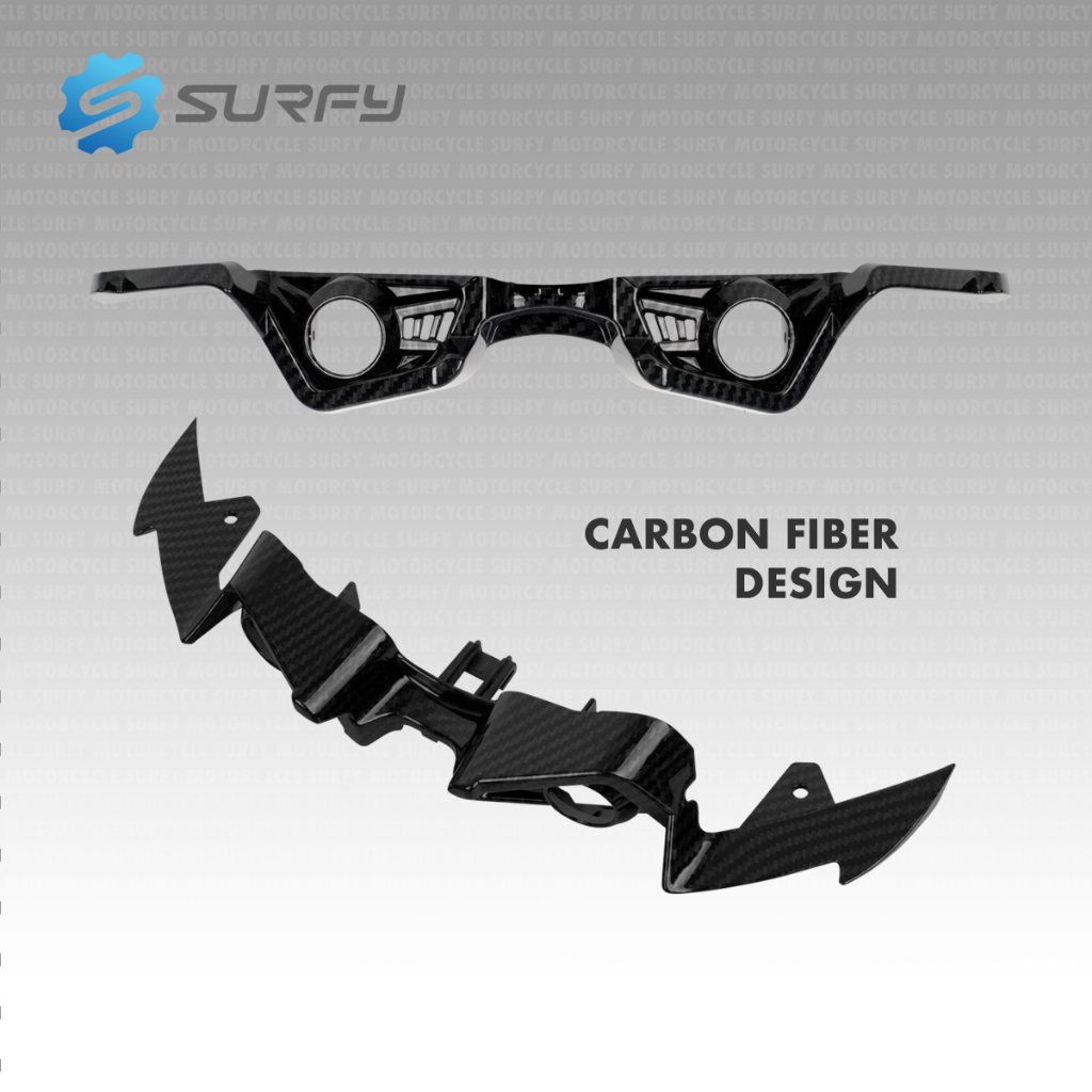 Honda Click 160 Head Light Cover Winglet Airscoop Garnish Mini Driving ...