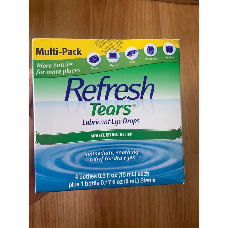 Refresh Tears Eye Drops 4bottles (15ml each) EXP 1/2026 | Shopee ...