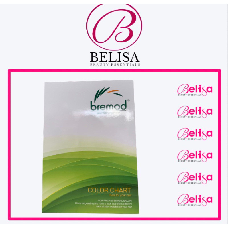 BREMOD COLOR CHART MAM GERALDIN | Shopee Philippines