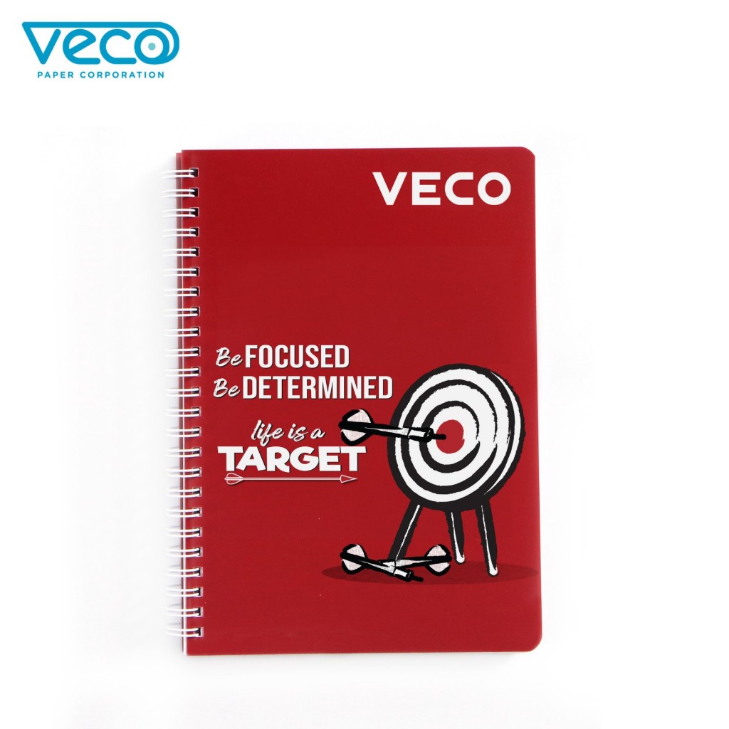 Veco Classic Special Notes 80leaves 6x8.5in plastic sheet cover with ...