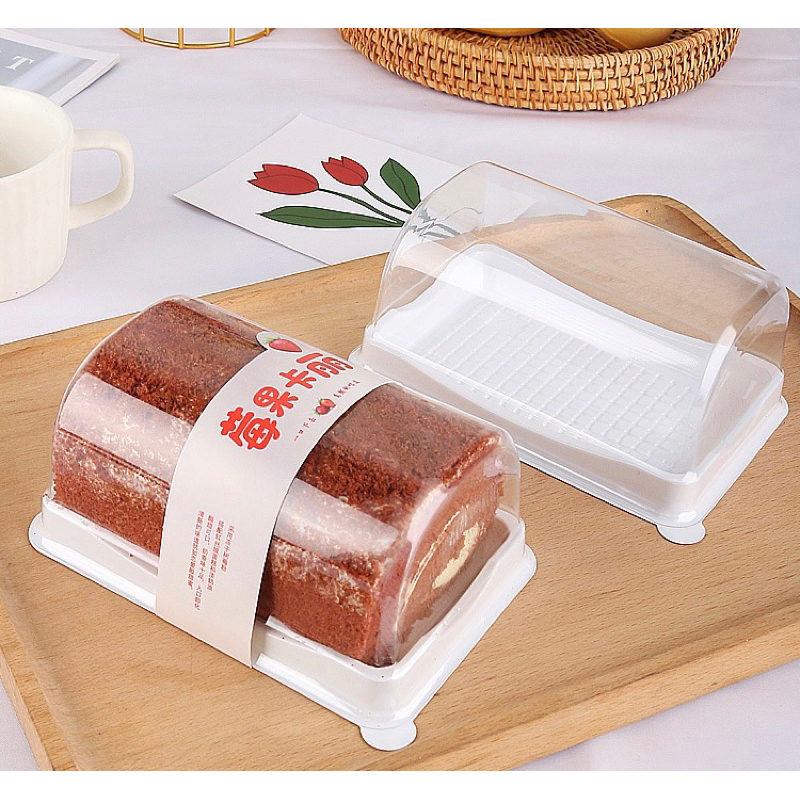 10pcs Loaf Box Loaf Dome Banana Bread Dome Roll Cake Box Packaging ...