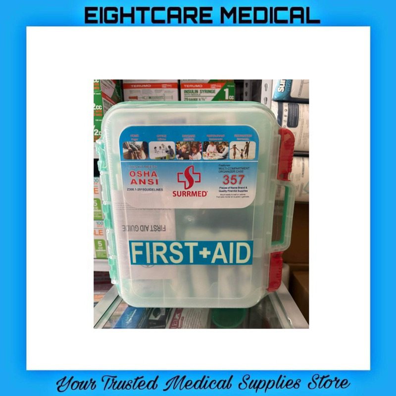 OSHA ANSI 357pcs & 353pcs First Aid Kit | Shopee Philippines