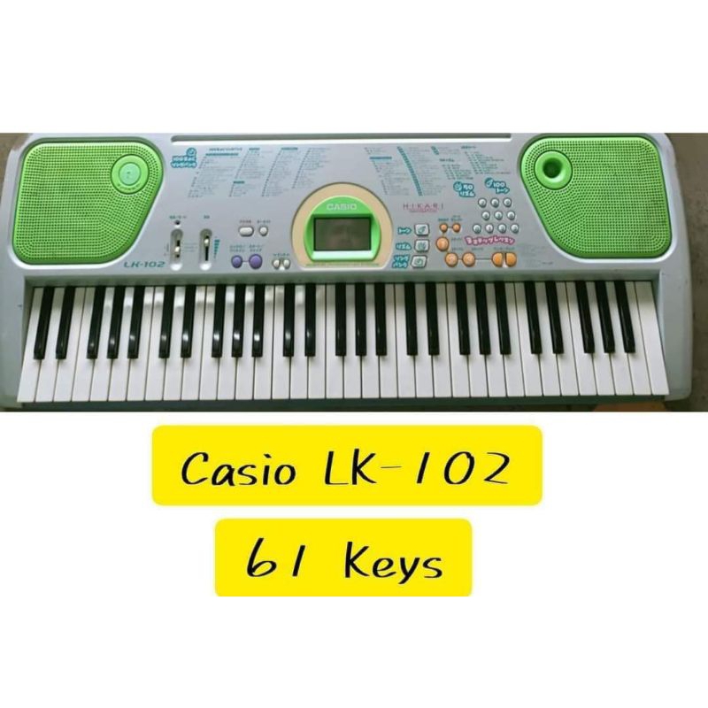 Casio LK-102 (61 Keys) | Shopee Philippines