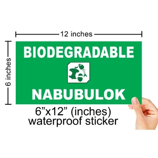 Shop biodegradable sign for Sale on Shopee Philippines