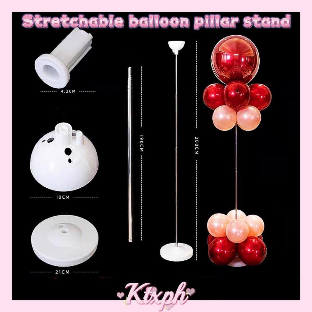 Stretchable 2m Balloon pillar stand Bracket Table Drifting party needs ...