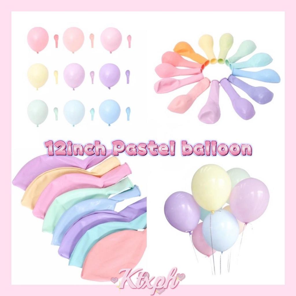 Macaron balloon pastel balloon 12 inch 100pcs candy color party needs ...