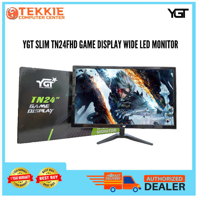 YGT SLIM TN24FHD GAME DISPLAY WIDE LED MONITOR | Shopee Philippines
