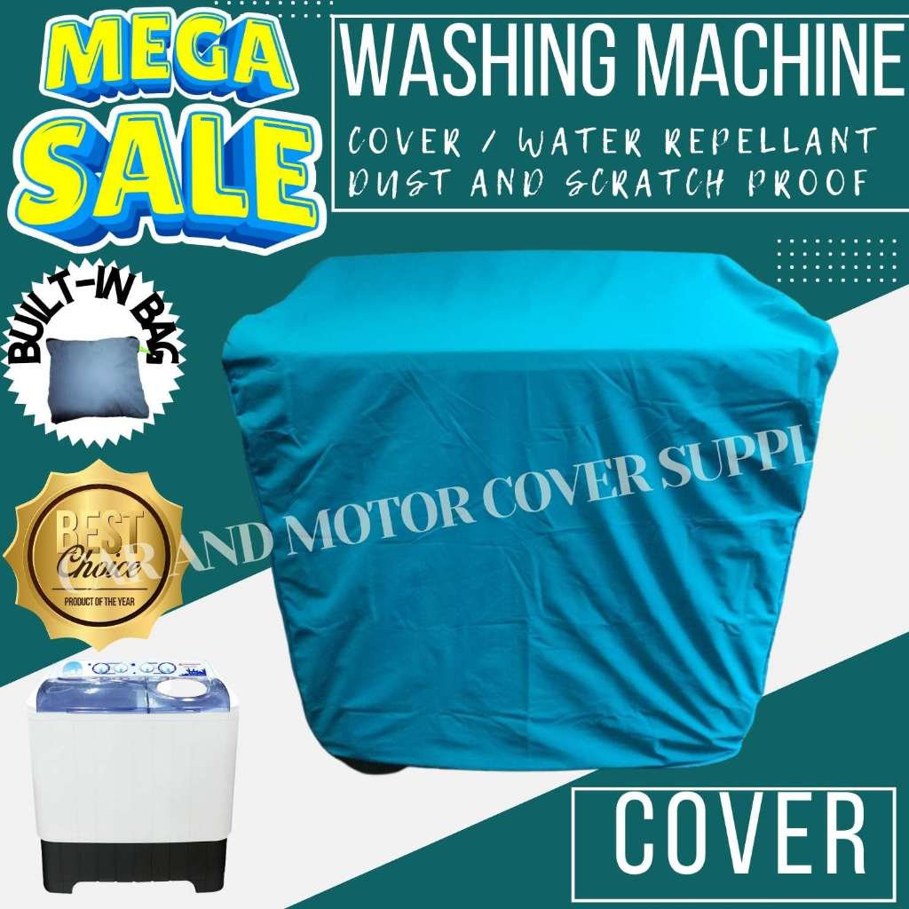 WASHING MACHINE COVER HIGH QUALITY - WATER REPELLANT DUST PROOF SCRATCH ...