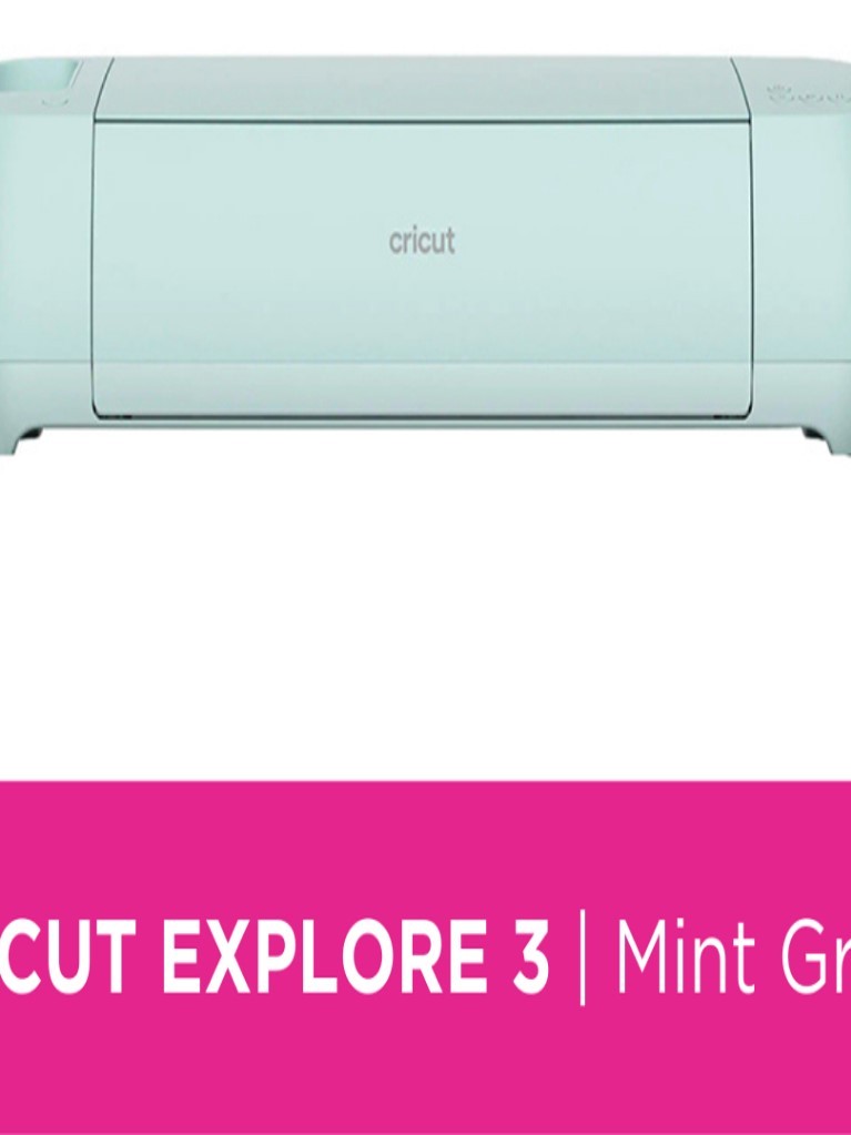 CRICUT | Explore 3, Mint Green (Smart cutting machine for crafting ...