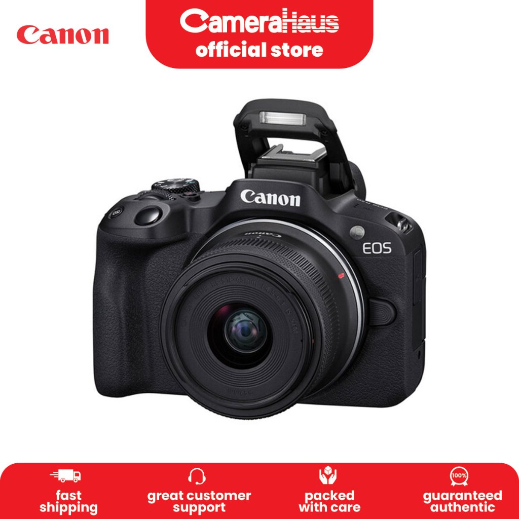 Canon EOS R50 Mirrorless Camera with 18-45mm Lens | Shopee Philippines