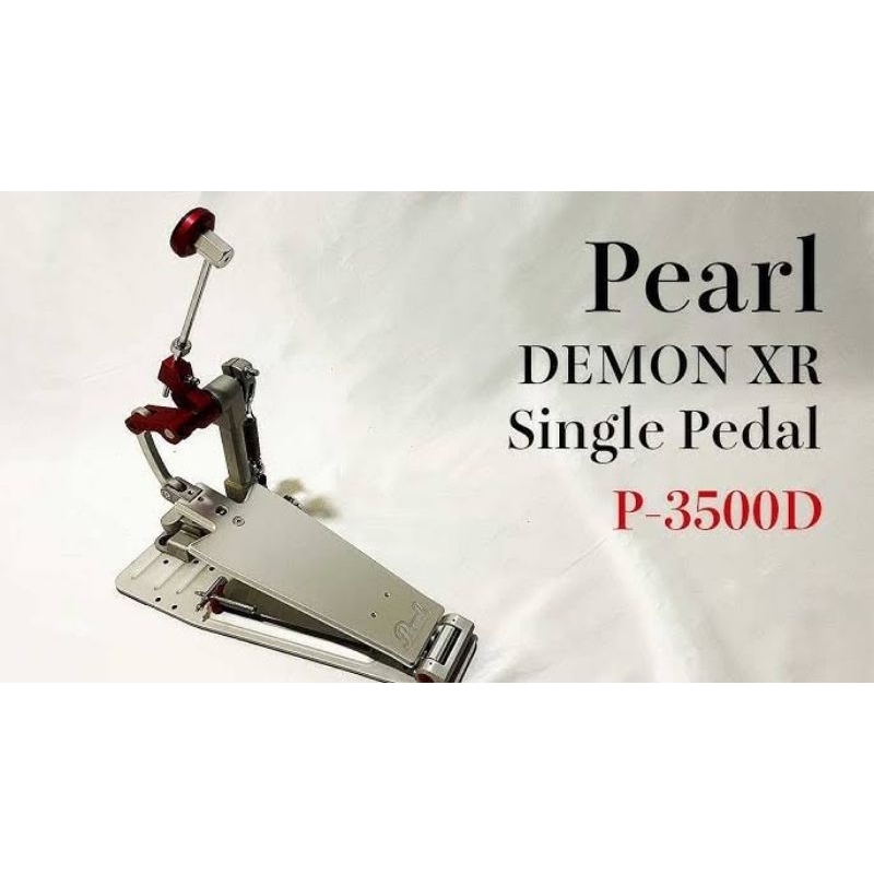 PEARL DEMON DRIVE XR DOUBLE PEDAL AND SINGLE PEDAL P3502D P3500D ...
