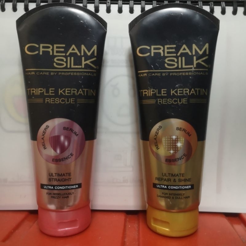 Creamsilk Triple Keratin Rescue Conditioner Tube/Tub | Shopee Philippines