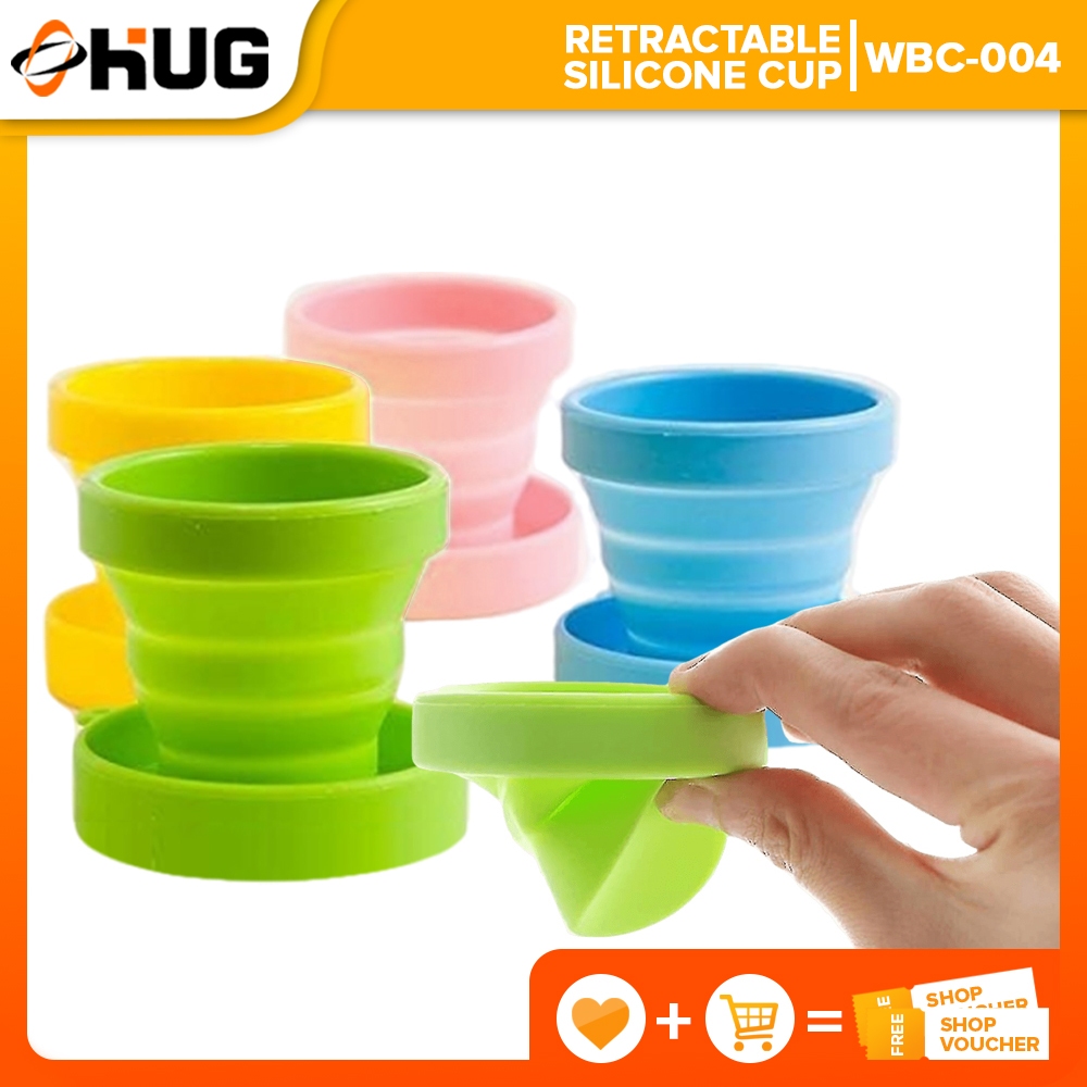 Retractable Silicone Cup Collapsible Compact Silicone, Reusable Food ...