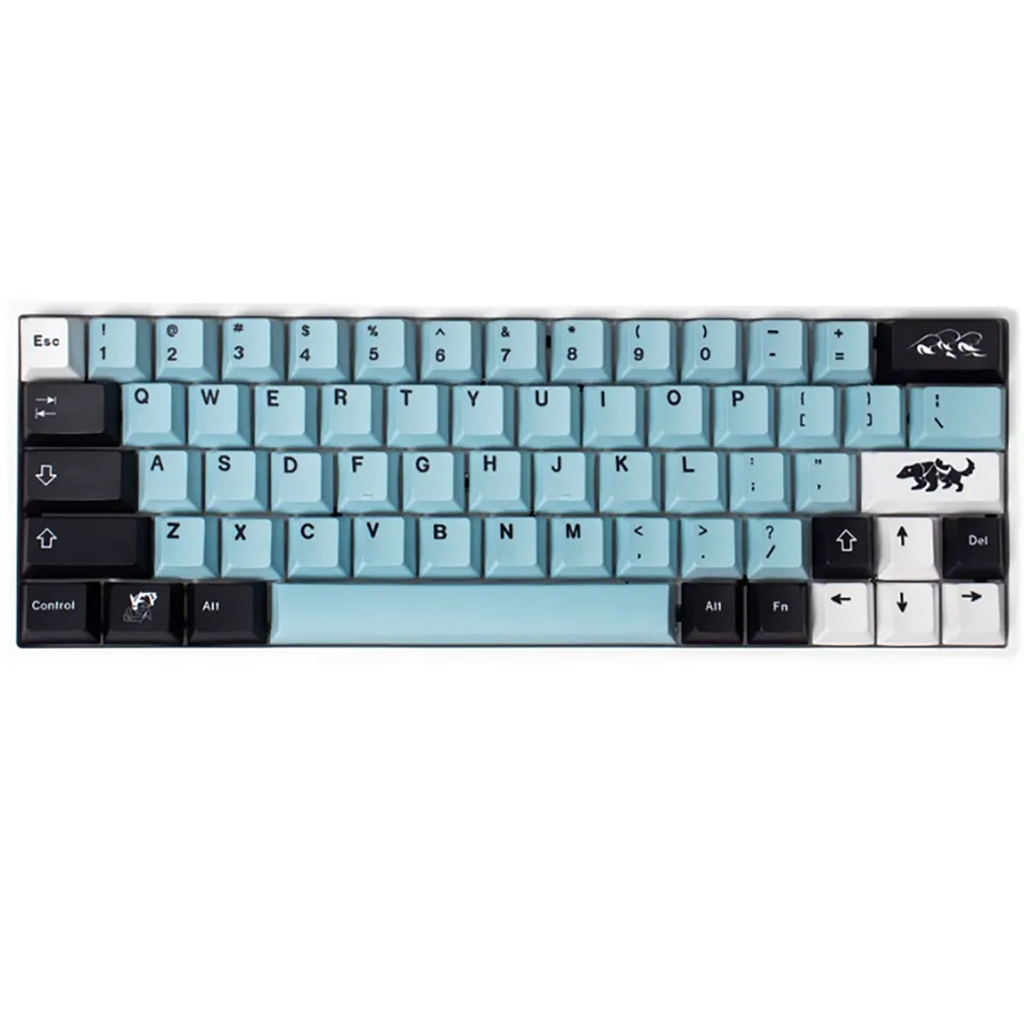 136 Keys Mizu Theme Keycap Set Cherry Profile PBT Clone | Shopee ...