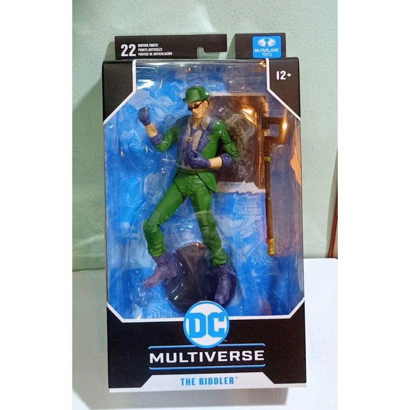 DC MULTIVERSE MCFARLANE - THE RIDDLER (ARKHAM CITY) ACTION FIGURE ...