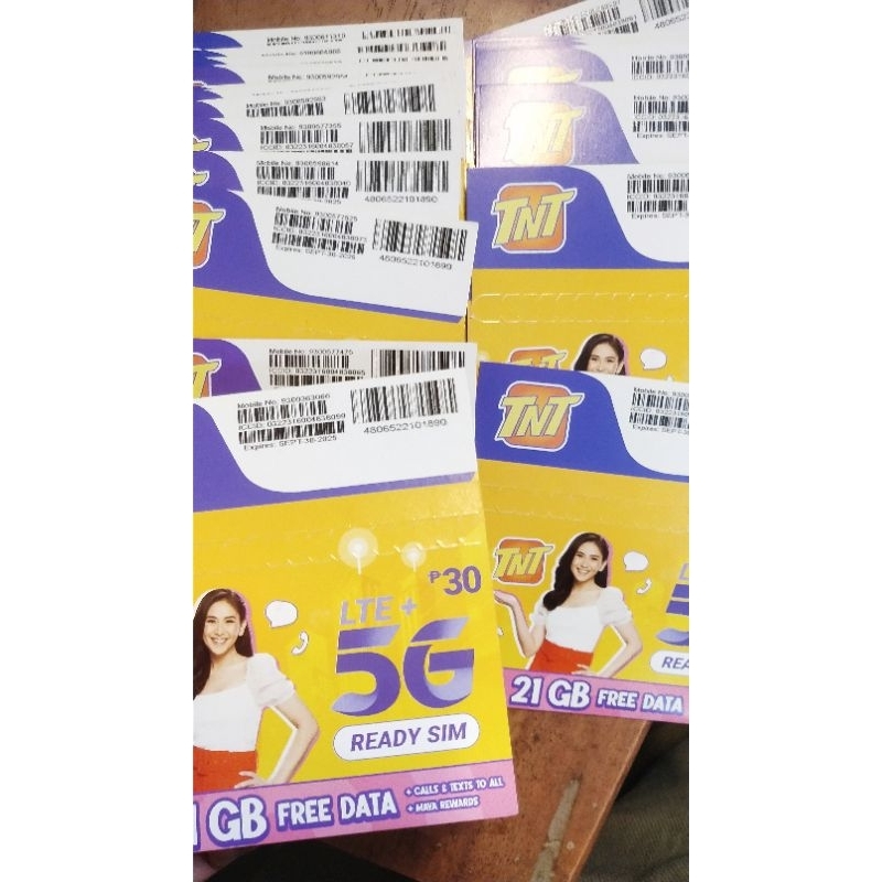 talk n text TNT simcard 5G with free load new | Shopee Philippines