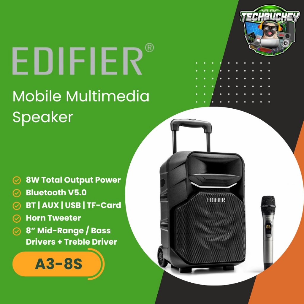 Edifier A3-8S Mobile Multimedia Speaker | Shopee Philippines