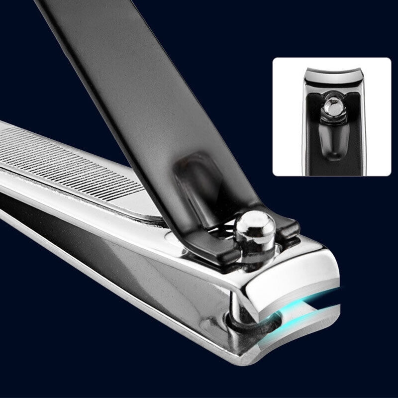 2 Toned stainless steel durable nail clipper nails cutter trimming tool ...