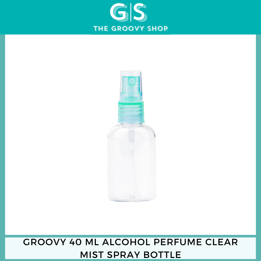 Groovy 40 ML Alcohol Perfume Clear Mist Spray Bottle | Shopee Philippines