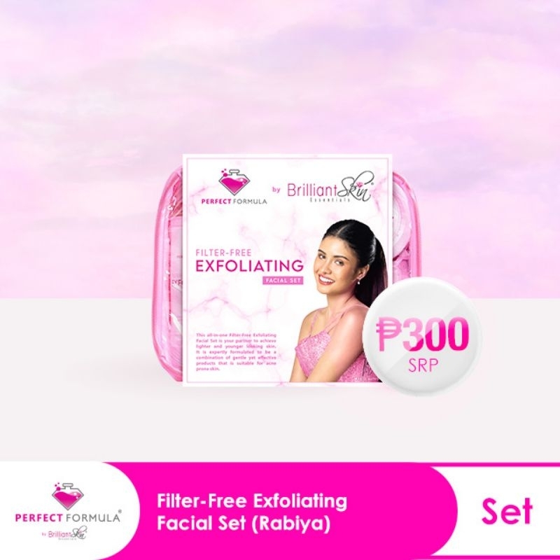 Perfect formula Filter Free Exfoliating Facial Set (Rabiya) | Shopee ...