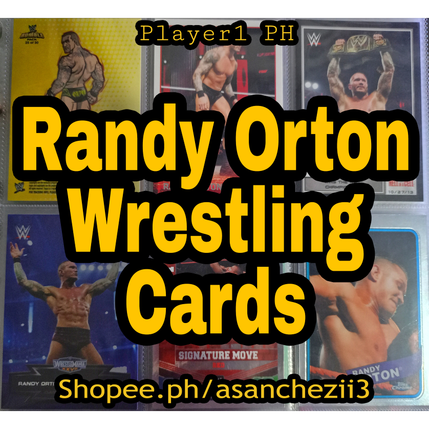 Randy Orton Wrestling Card | WWE | Check Variation | Instant Collection ...