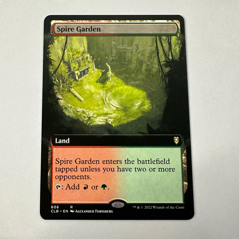 SPIRE GARDEN | CLB BATTLE FOR BALDUR’S GATE | LAND | MULTICOLOR | MTG ...