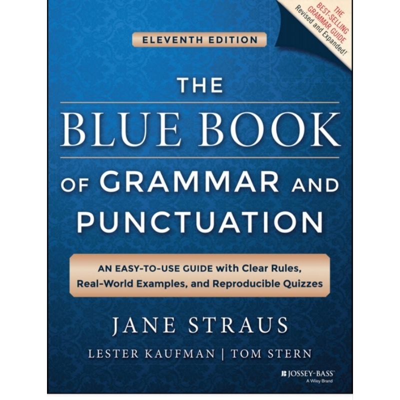 The Blue Book of Grammar and Punctuation (11th Ed) | Shopee Philippines