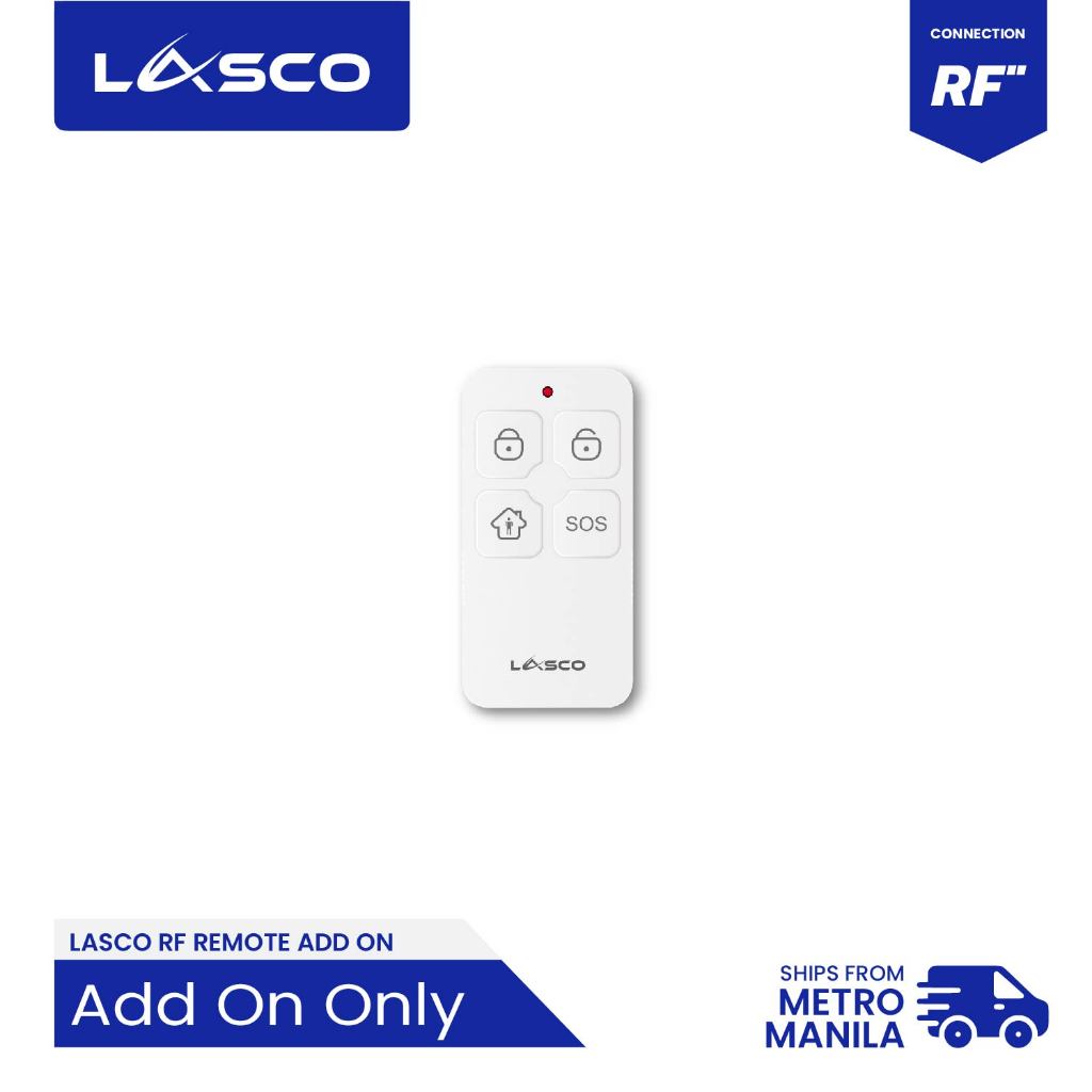Lasco RF Remote Control Add On Only for Lasco RF Security Set | Shopee ...