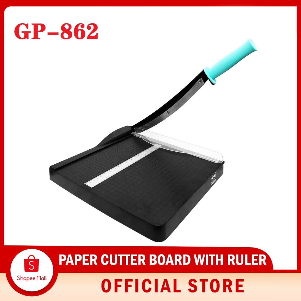 GOOJPRT GP-862 Paper Cutter Board with Ruler Paper Trimer Cutter for ...