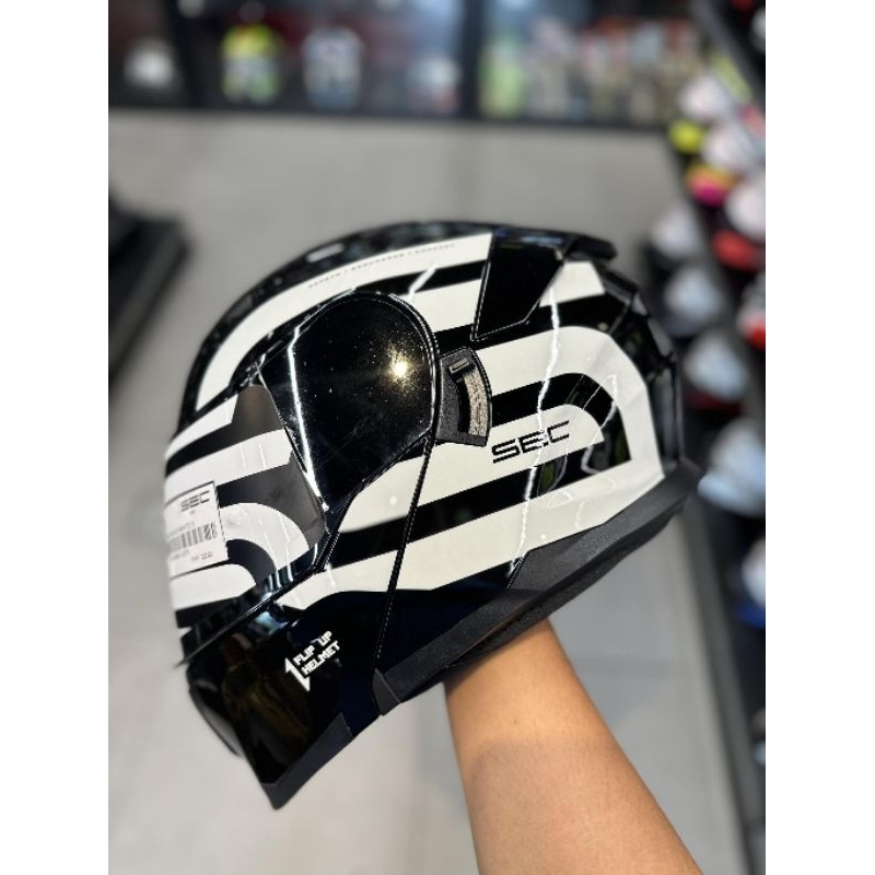 SEC PILOT MODULAR HELMET w/ freebies! | Shopee Philippines