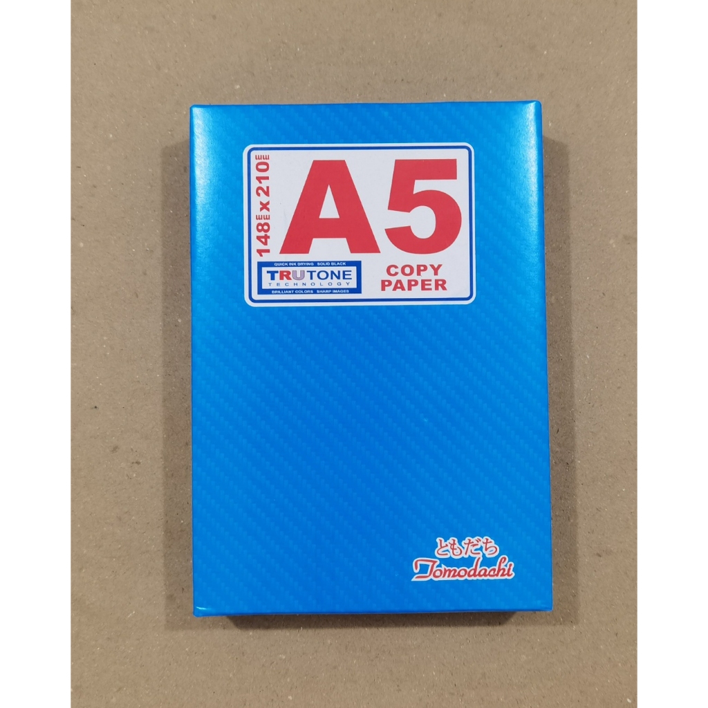 A5 Copy & Multi-purpose Paper Tomodachi 70gsm 1Ream | Shopee Philippines