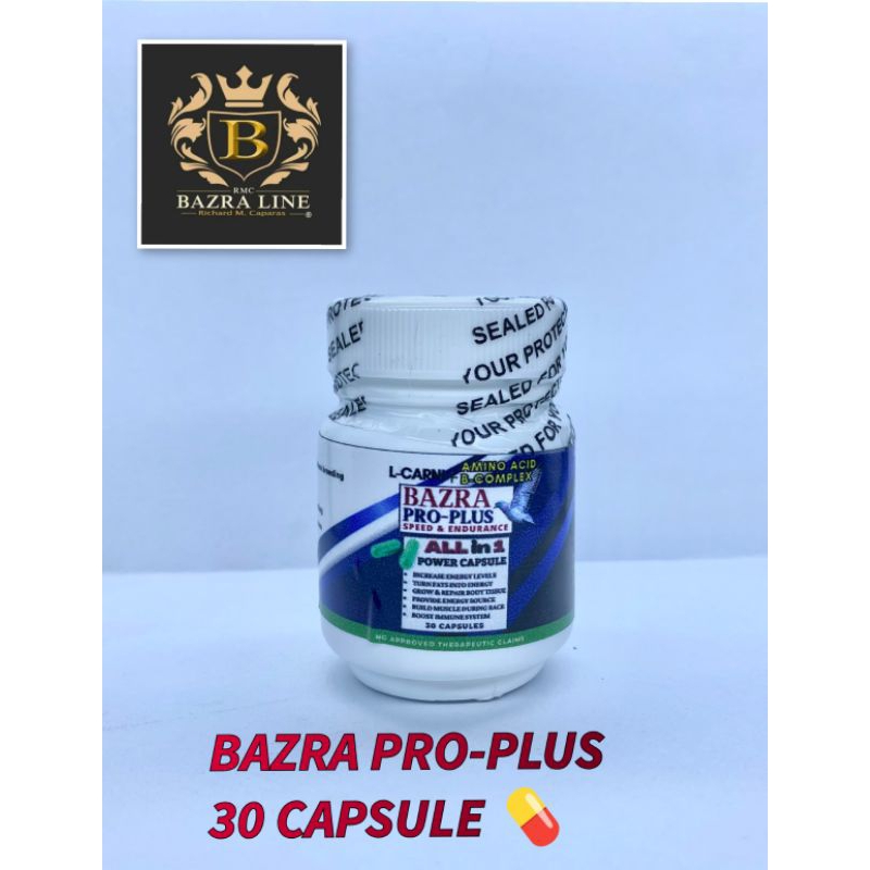 BAZRA PRO-PLUS 30 CAPSULES | Shopee Philippines