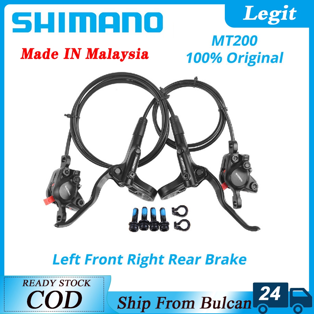 Shimano MT200 MT201 M315 MTB Mountain Bike Hydraulic Disc Brake Sets ...