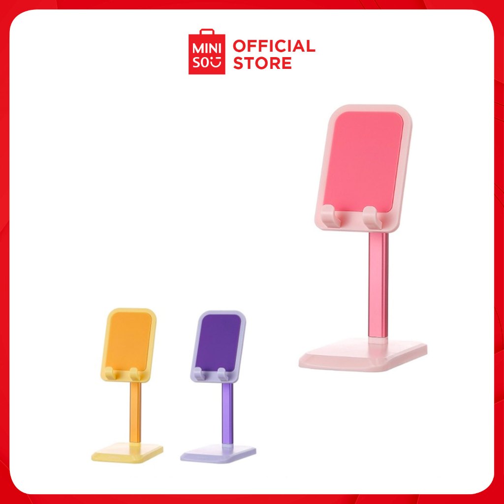 Miniso Adjustable Cell Phone Stand For Desk | Shopee Philippines